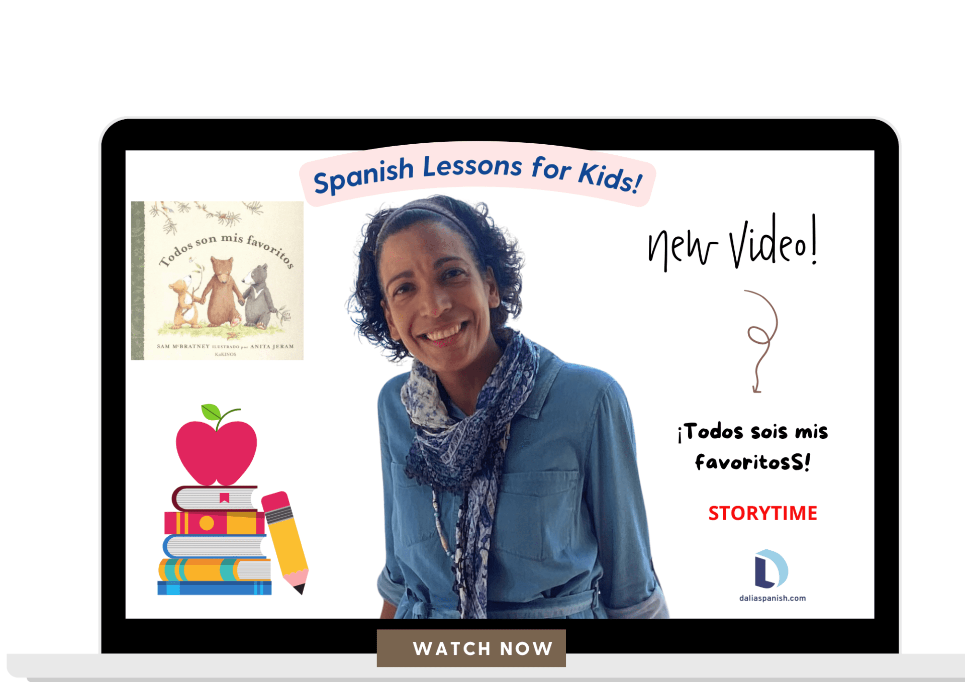 TODOS SOIS MIS FAVORITOS. by Sam McBratney. Storytime in Spanish ...